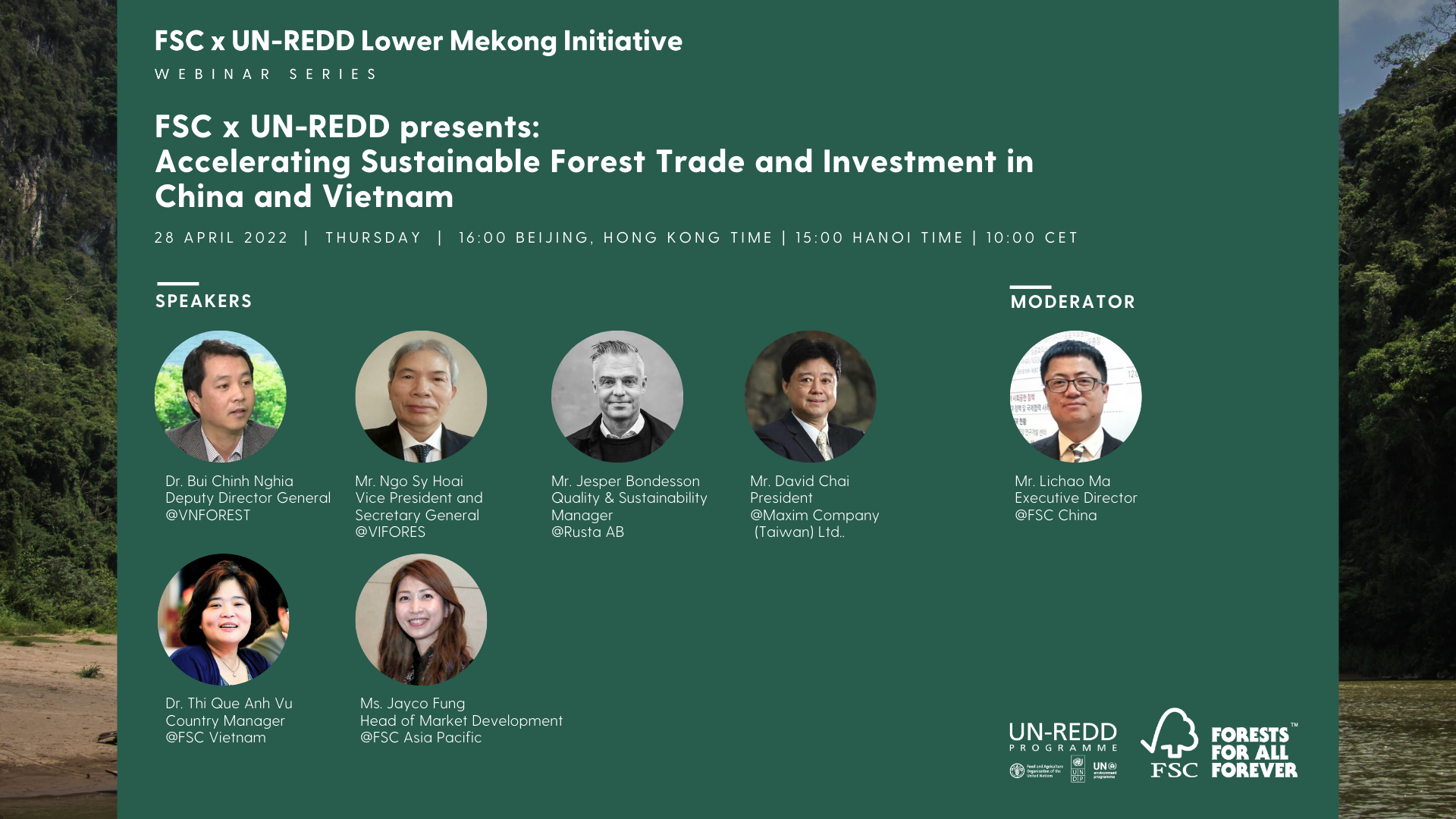 FSC x UN-REDD presents: Accelerating Sustainable Forest Trade and ...
