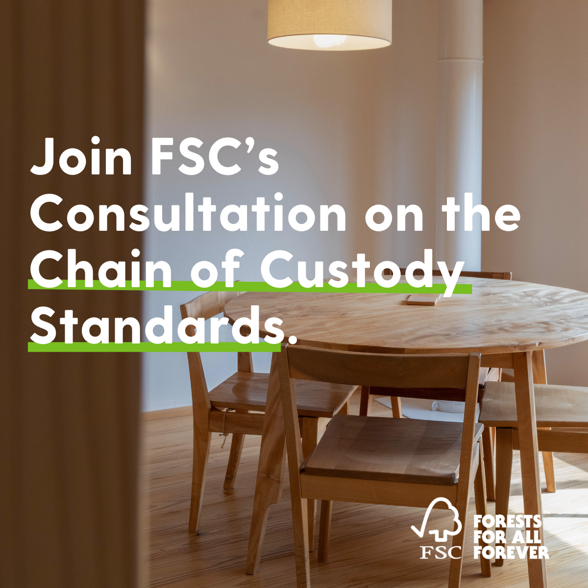 Join FSC's Consultation on the Chain of Custody Standards | Forest ...